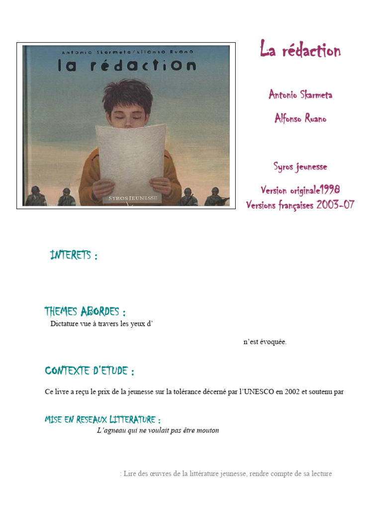 La Redaction | PDF