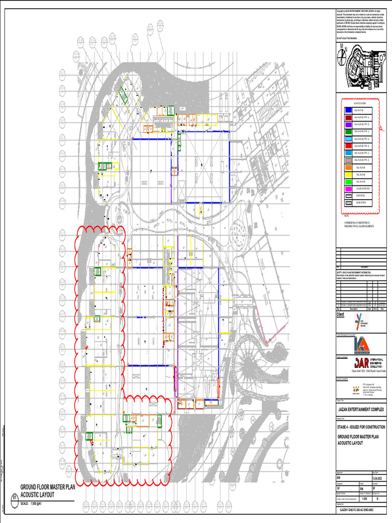 6jazn11 Dae FC 300 Ac DWG 0005 B Ground Floor Master Plan | PDF