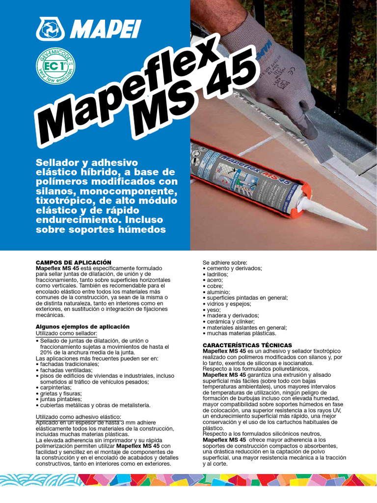 1 428 Mapeflex Ms45 Ar Es | PDF