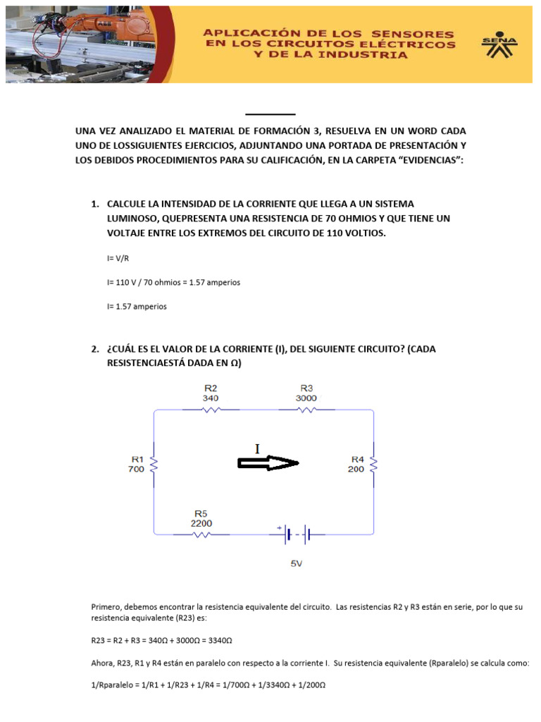 Taller 3 Circuitos Basicos de Acondicionamiento | PDF