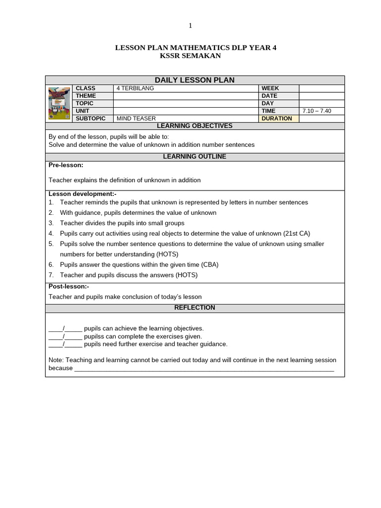 RPH Week 7 Nurmimi | PDF