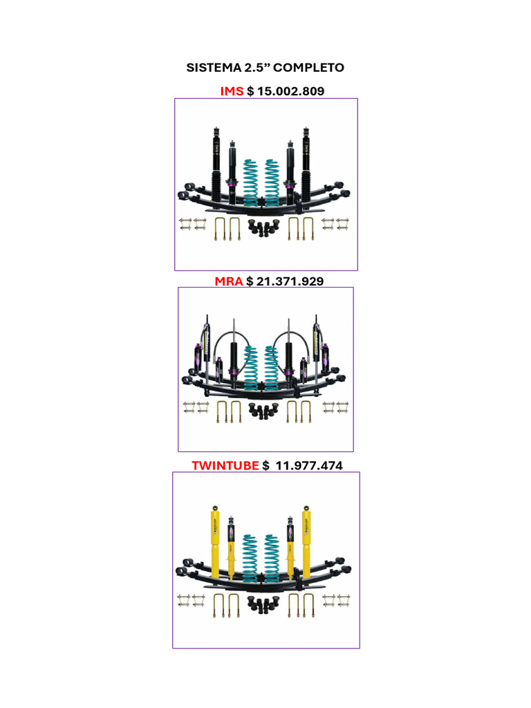 Sistema 2.5 Completo | PDF