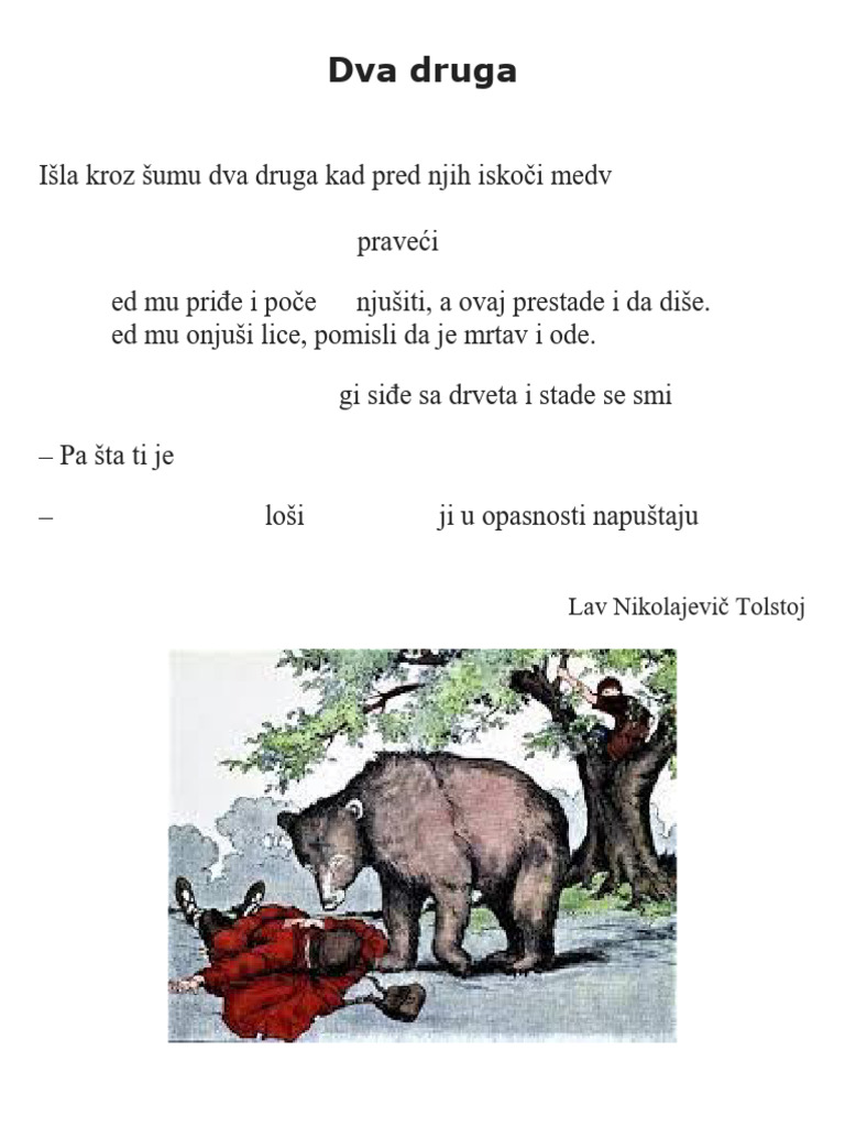 Dva Druga Tolstoj | PDF