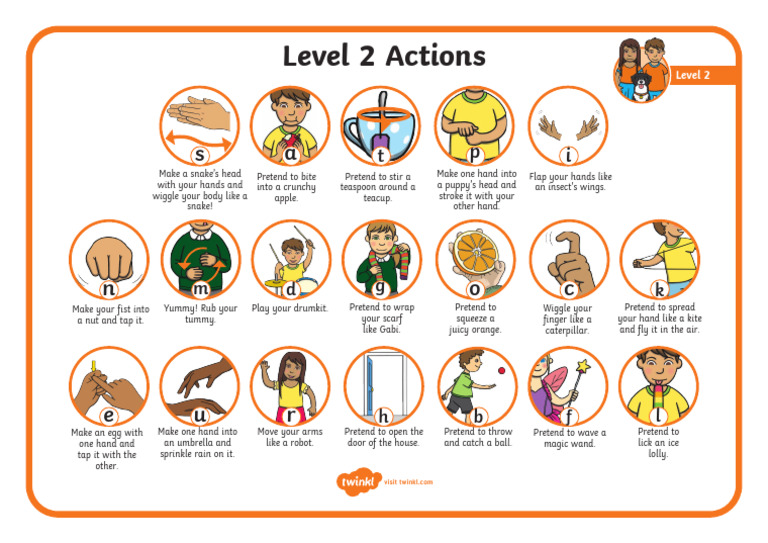 Level 2 Action Sound Mat | PDF