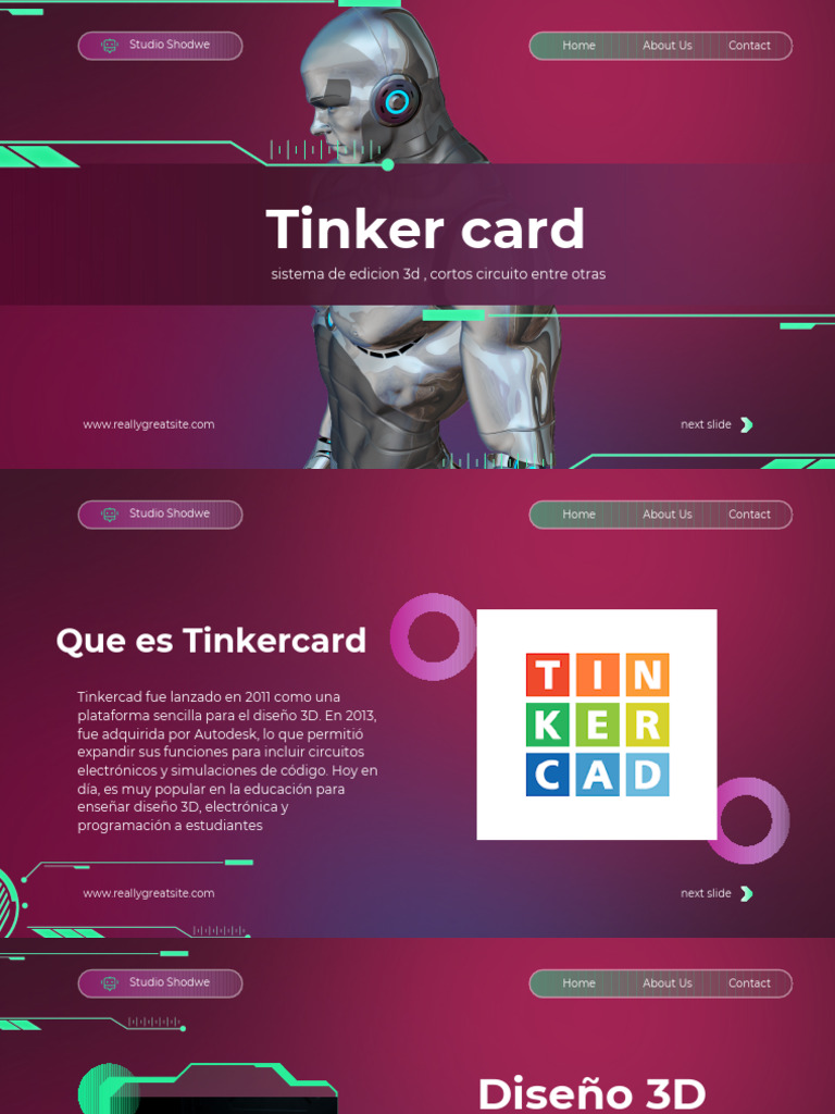 Tinkercard | PDF