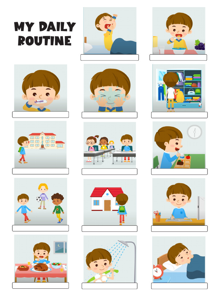 Daily Routine. | PDF