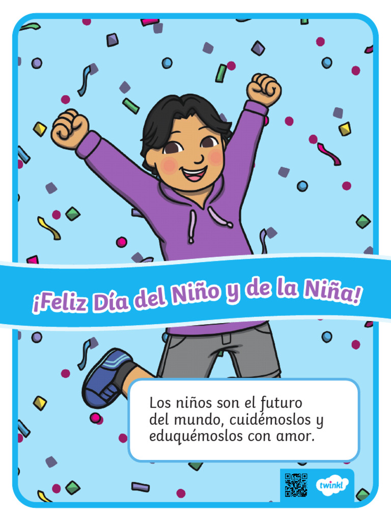Carteles Dia Del Nino Y de La Nina | PDF