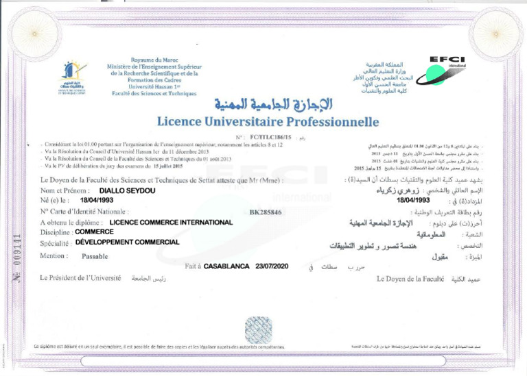 Diplome Marocain | PDF