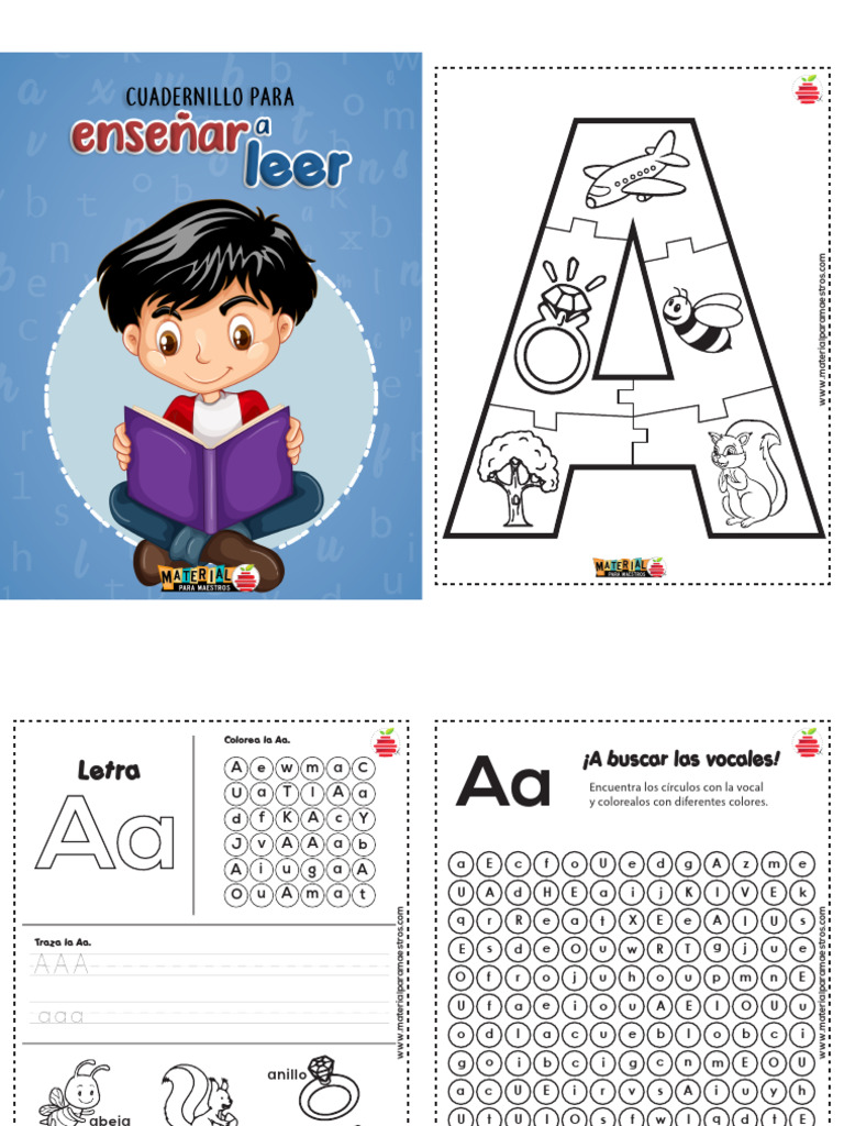 Cuadernillo para Enseñar A Leer | PDF