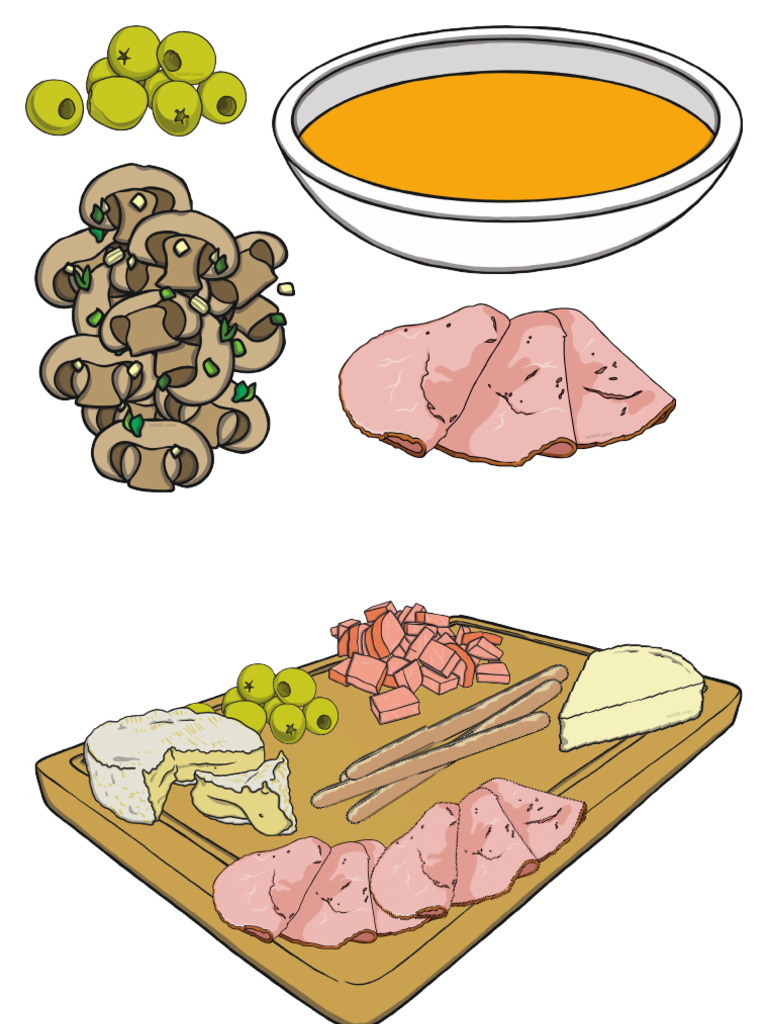 T T 12632 Restaurant Role Play Food Cut Outs - Ver - 1 | PDF