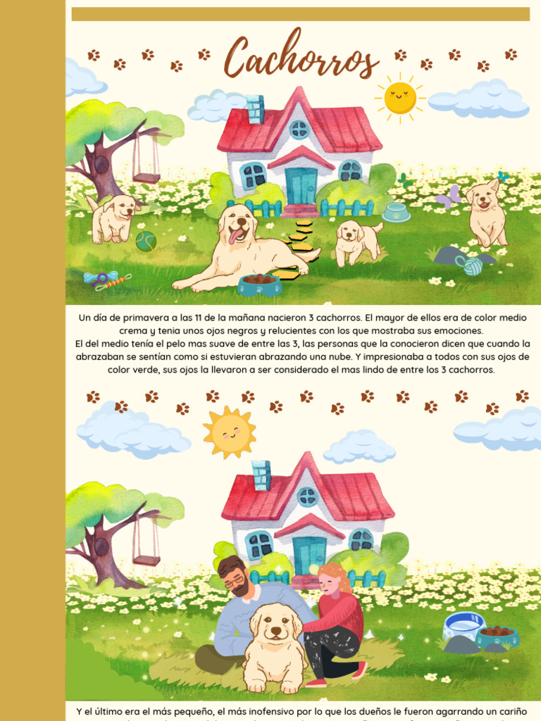 Cuento 02 - Cachorros | PDF