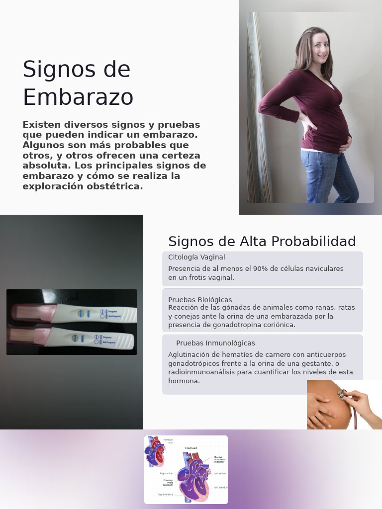 Signos de Embarazo | PDF | El embarazo | Reproducción humana