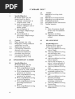 Staar 8 Math Reference Materials | PDF