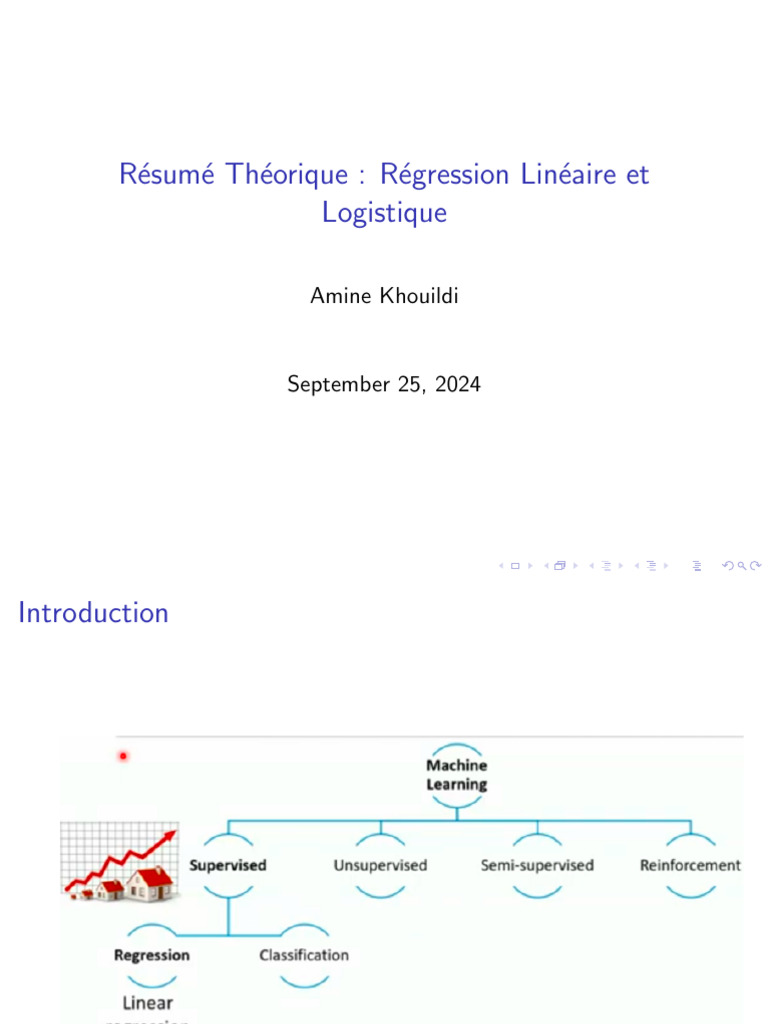 Régression Linéaire Cours - Machine Learning | PDF