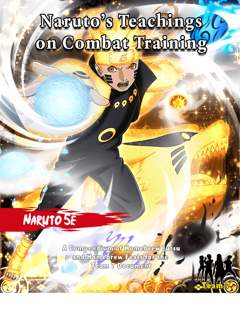 Team 7 Naruto's Teaching On Combat Training - The Homebrewery | PDF