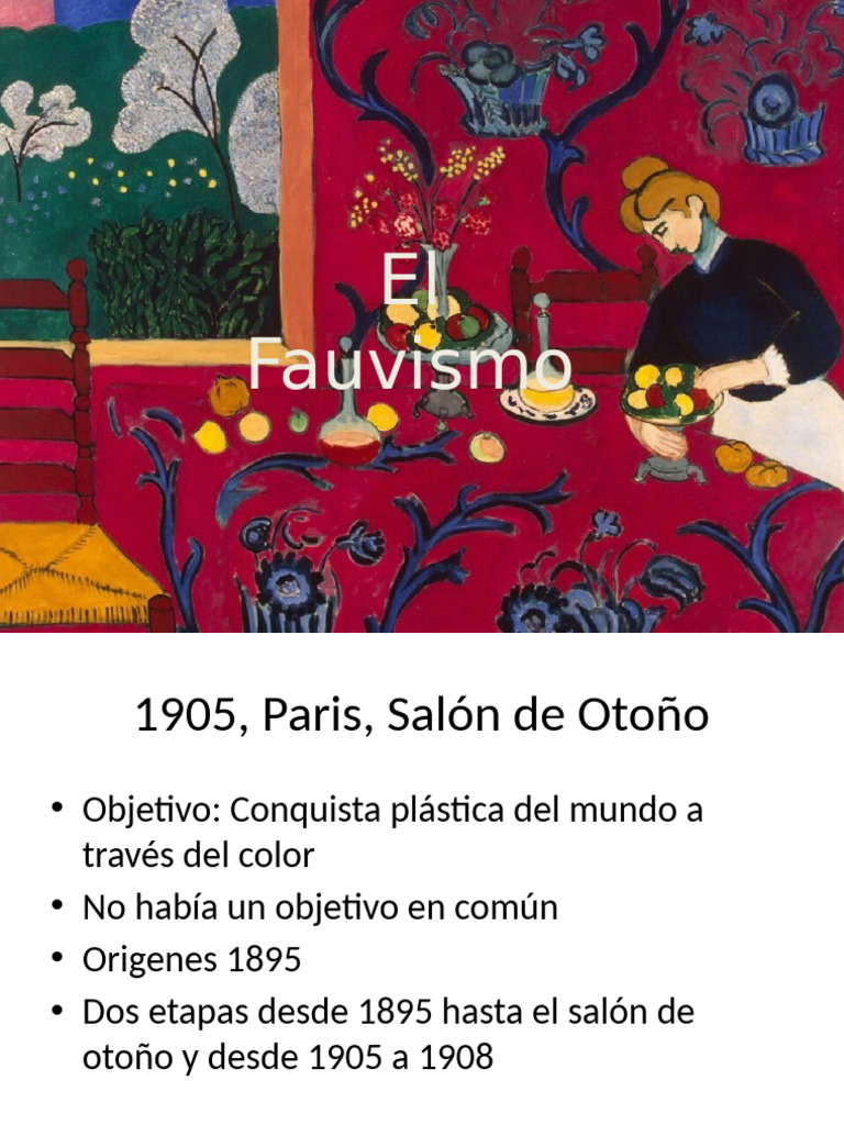 El Fauvismo | PDF
