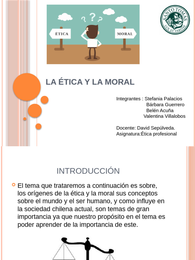La Ã© Tica y La Moral 2 | PDF