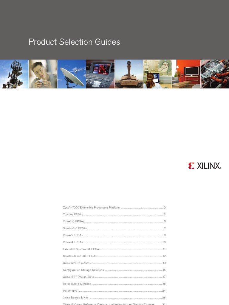 FPGA Product Selection Guide | PDF | Field Programmable Gate Array | Electronic Design