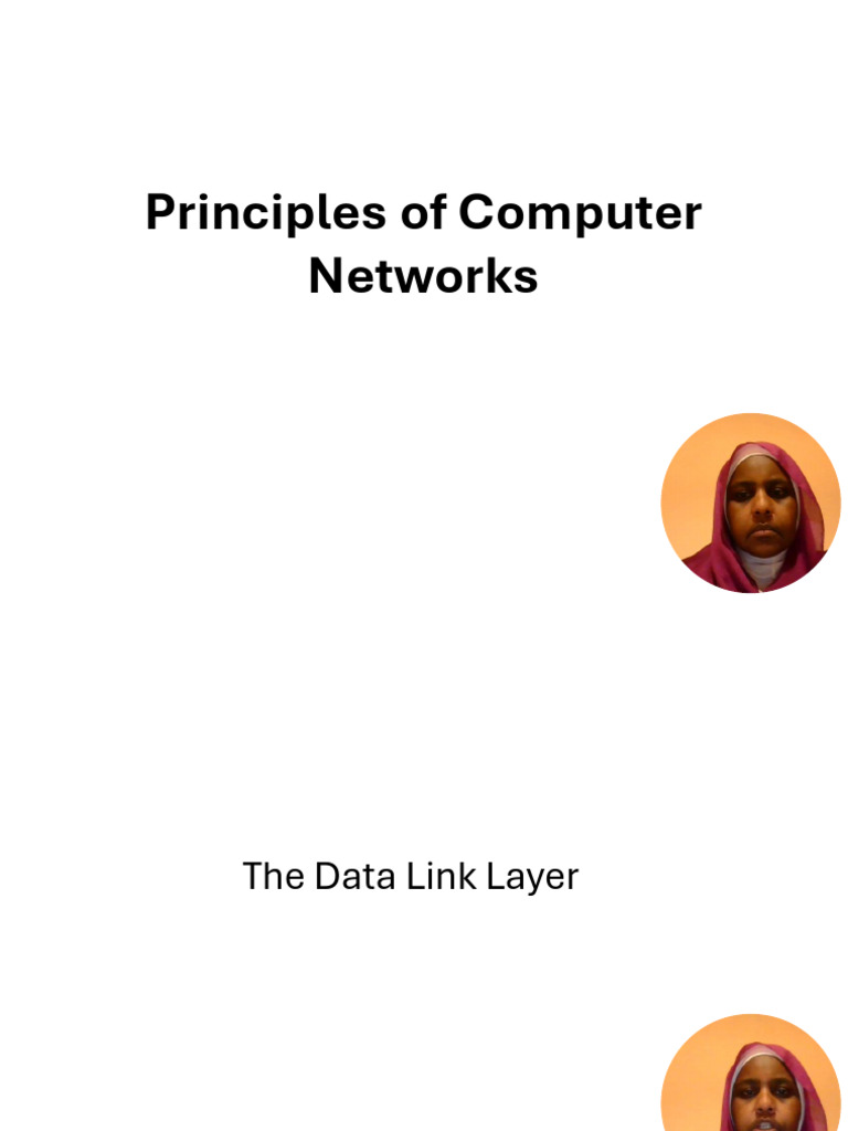 Principles of Computer Networks-Data Link Layer (2) - Part 2 | PDF
