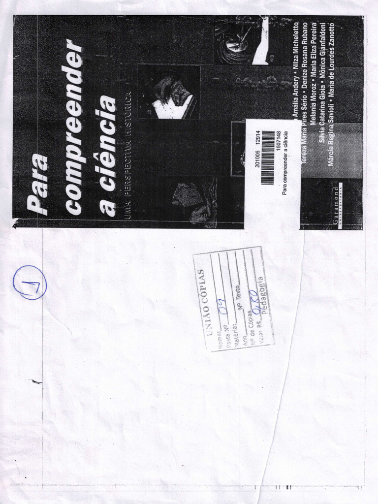 TEXTO 1 - ANDERY - para Compreender A Ciência | PDF