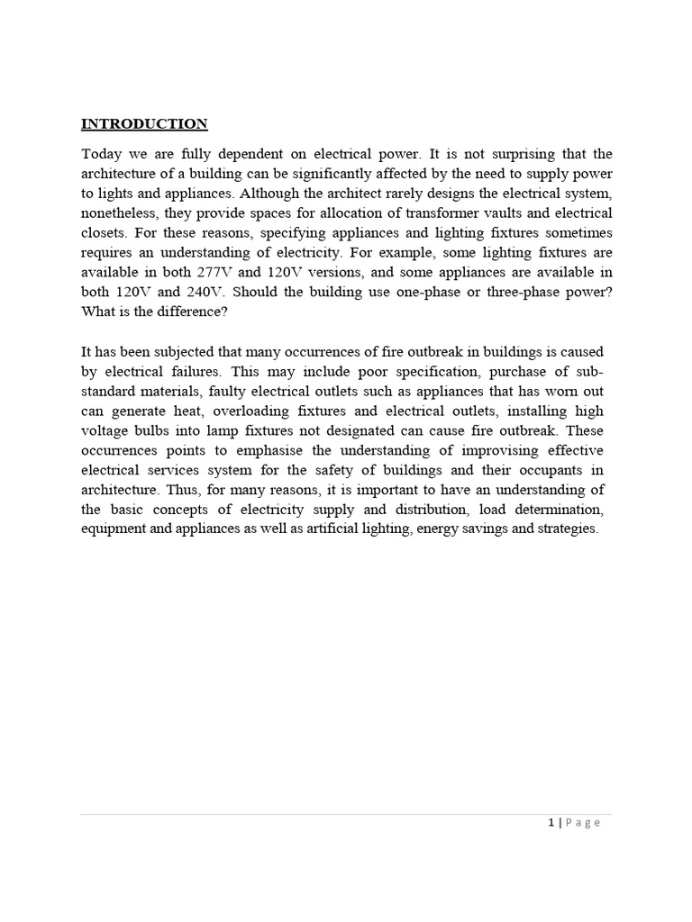 Building Services NOTE Elect ARC 3215 Note | PDF