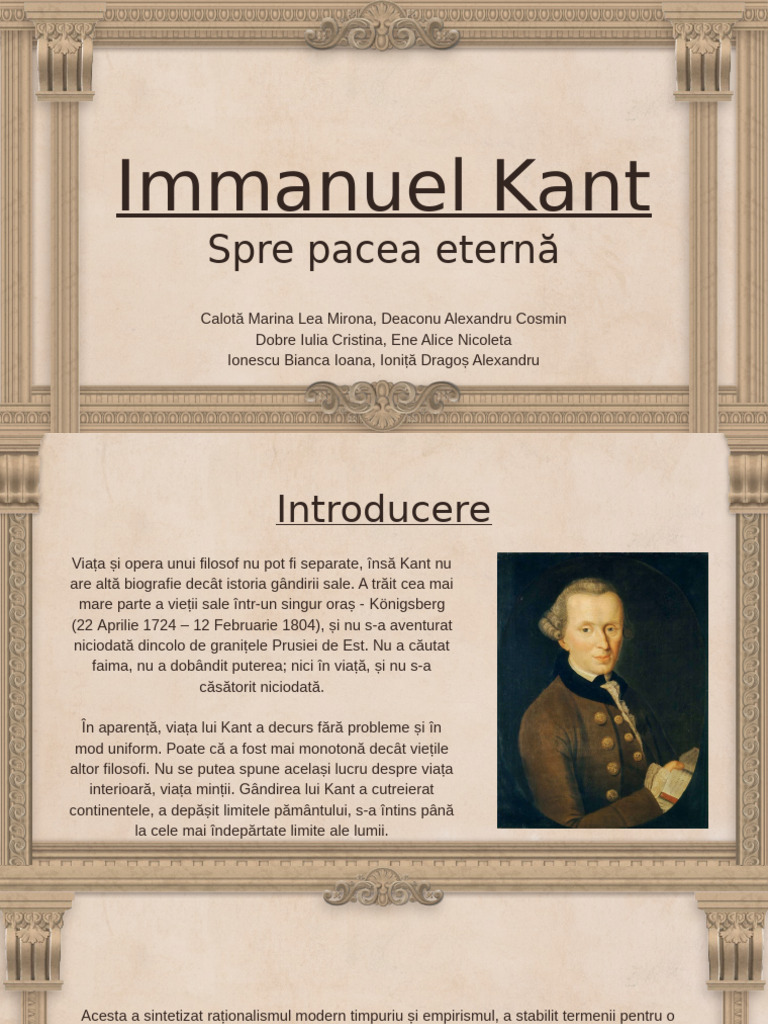 Immanuel Kant | PDF