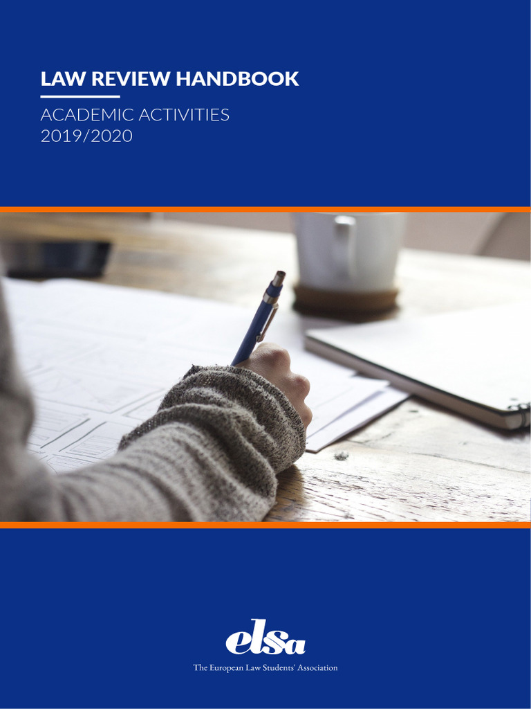 Law Review Handbook | PDF