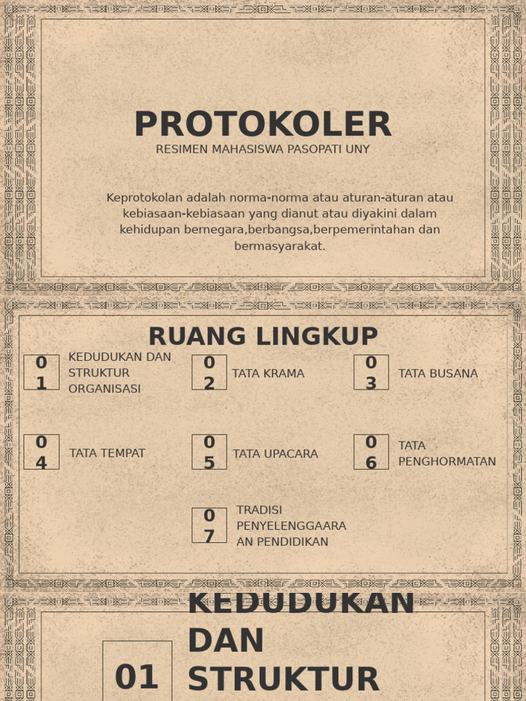 PROTOKOLER | PDF