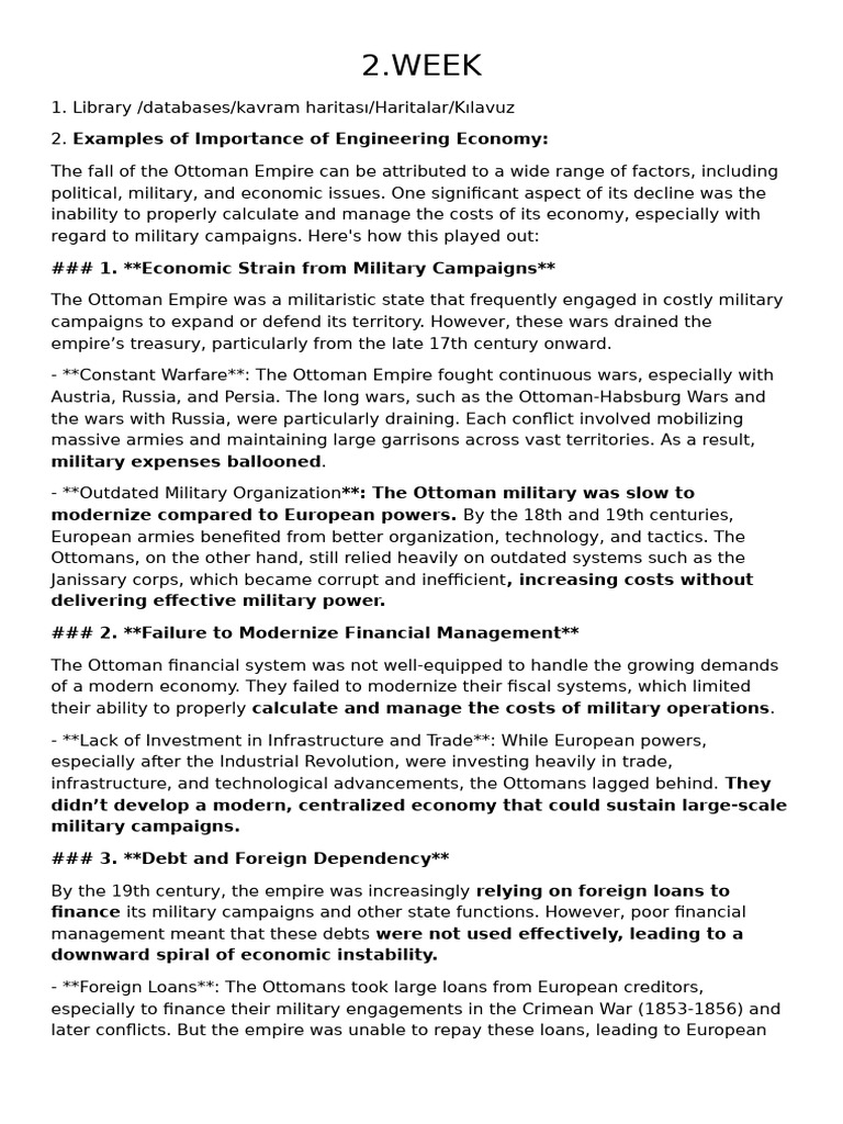 2.week Lecture Notes | PDF