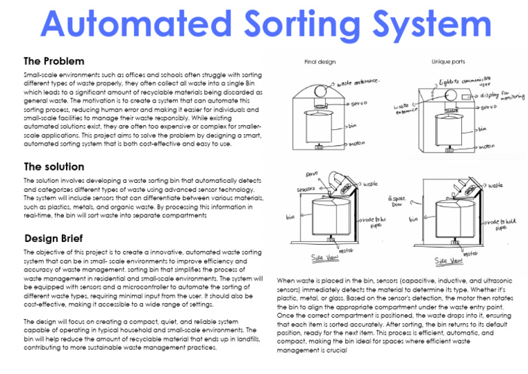Automated Sorting System | PDF