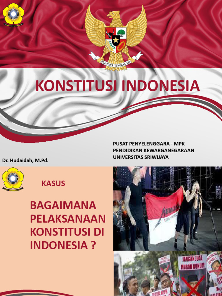 Pert. 5 Konstitusi Indonesia | PDF