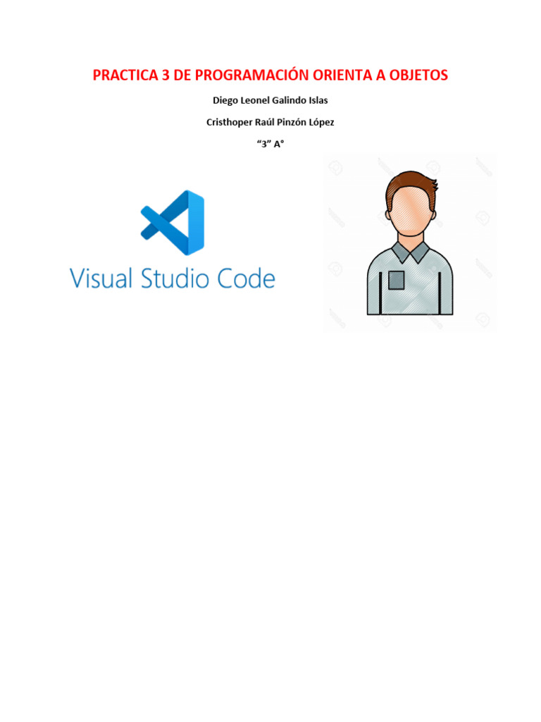 Practica 3 de Programación Orienta A Objetos | PDF