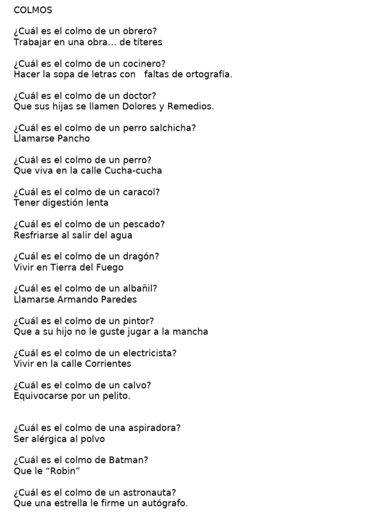 Colmos | PDF