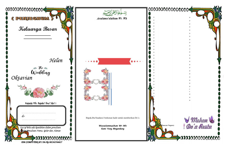 Coko Enau Undangan | PDF