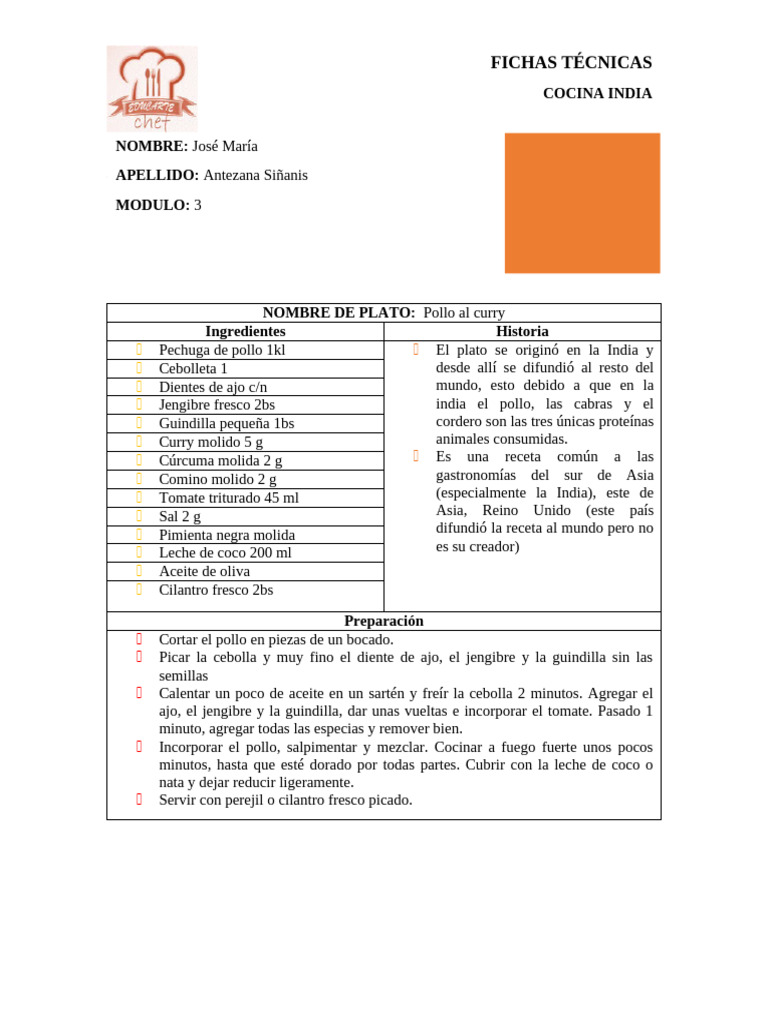 9na Clase Cocina Indu | PDF