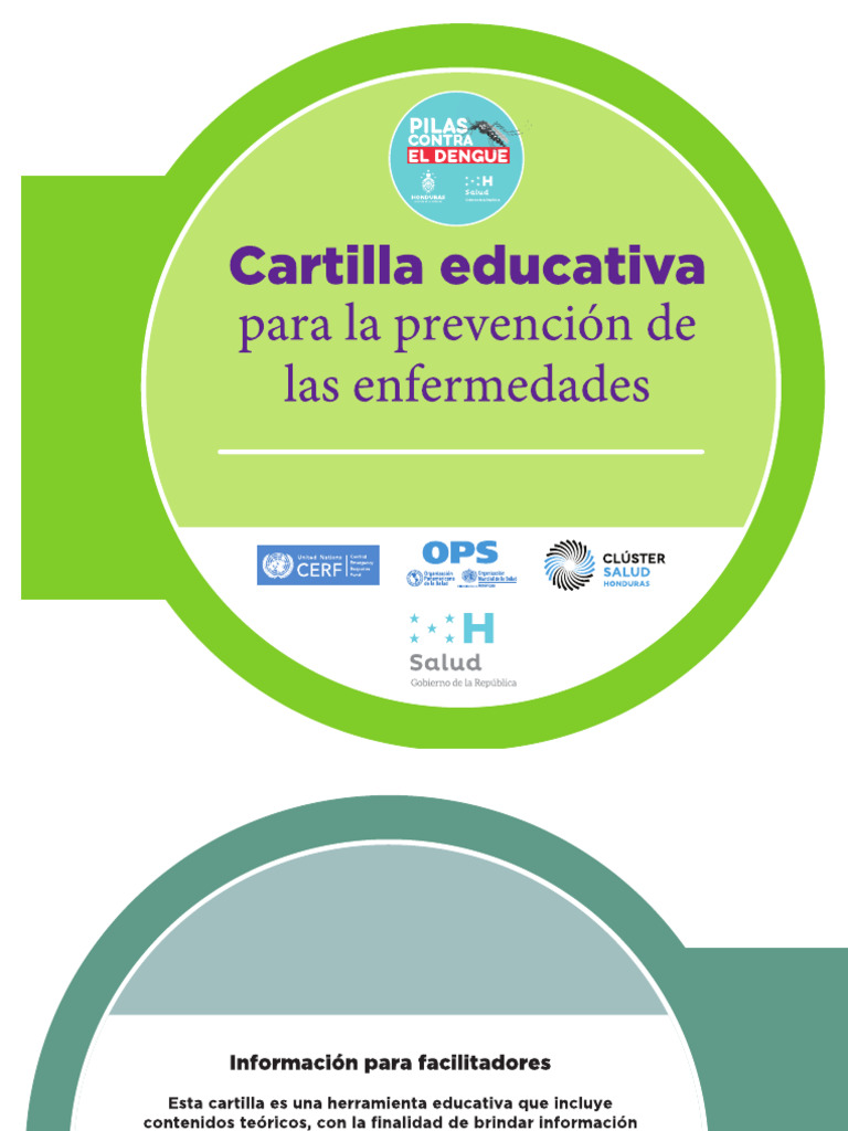 Cartilla Educativa Prevencion Enfermedades Con Troquel Pdf