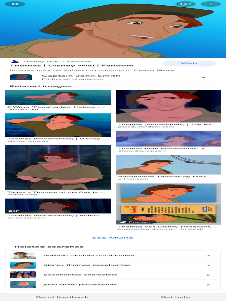 pocahontas 1995 thomas - Google Search | PDF