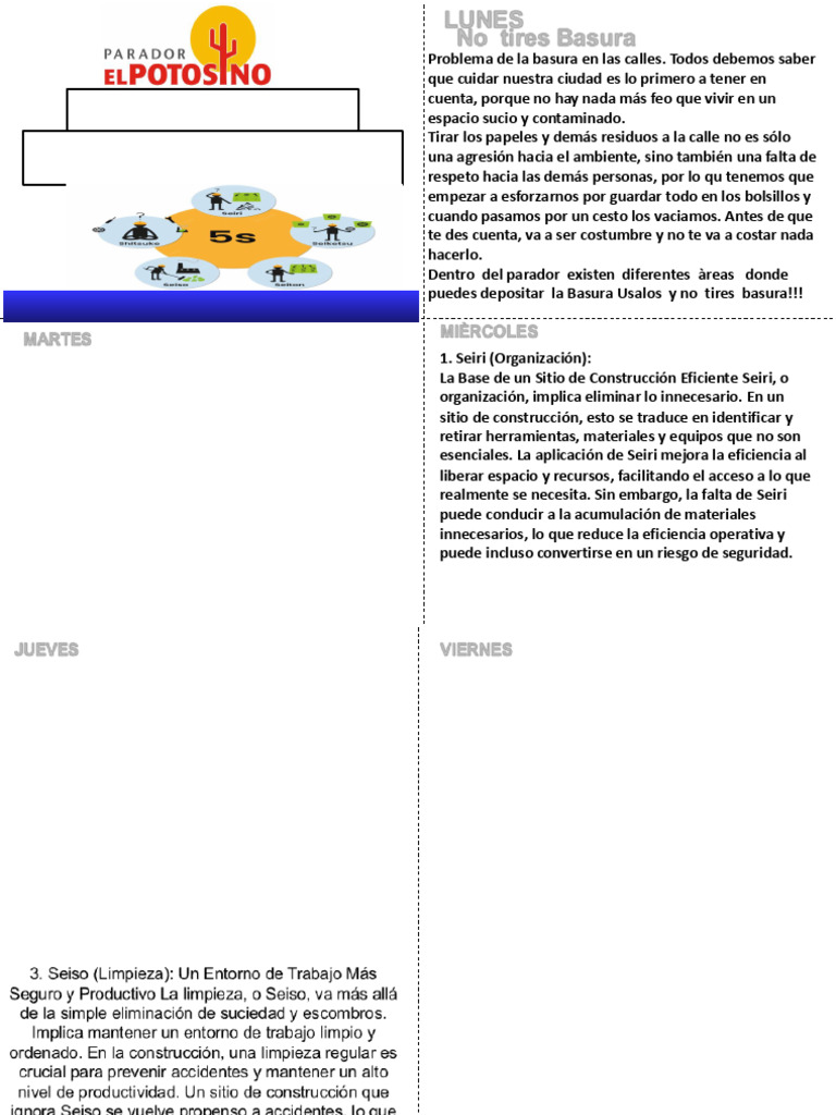 Platica Semana 35 | PDF | Residuos