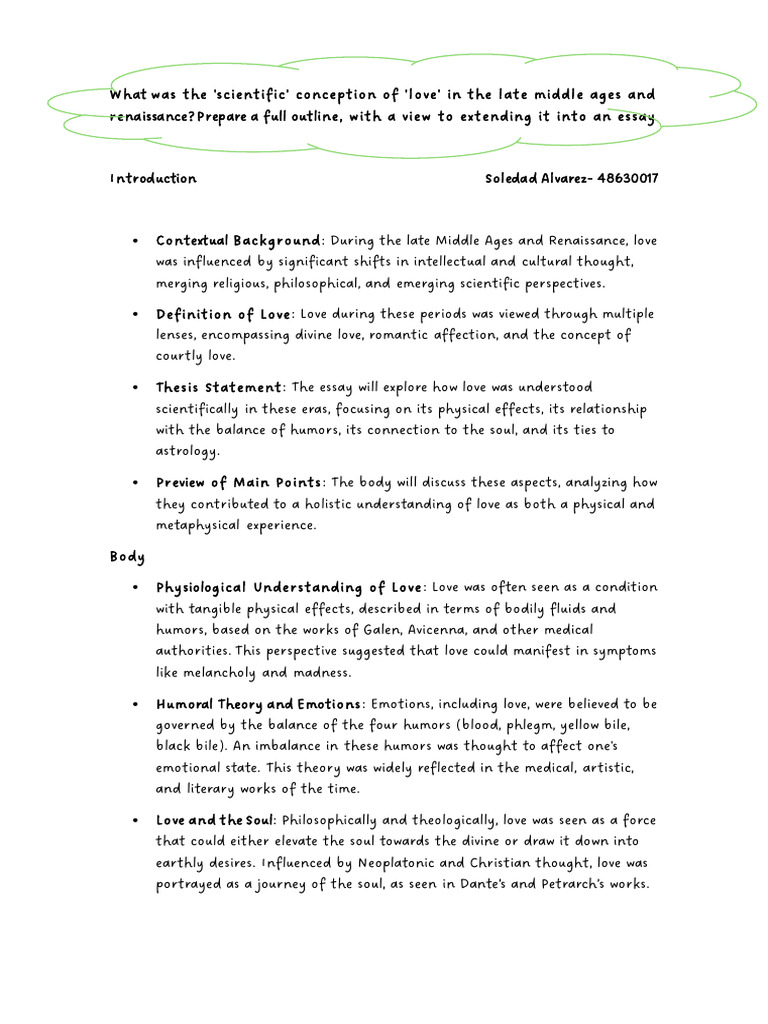 Outline Renaissance | PDF