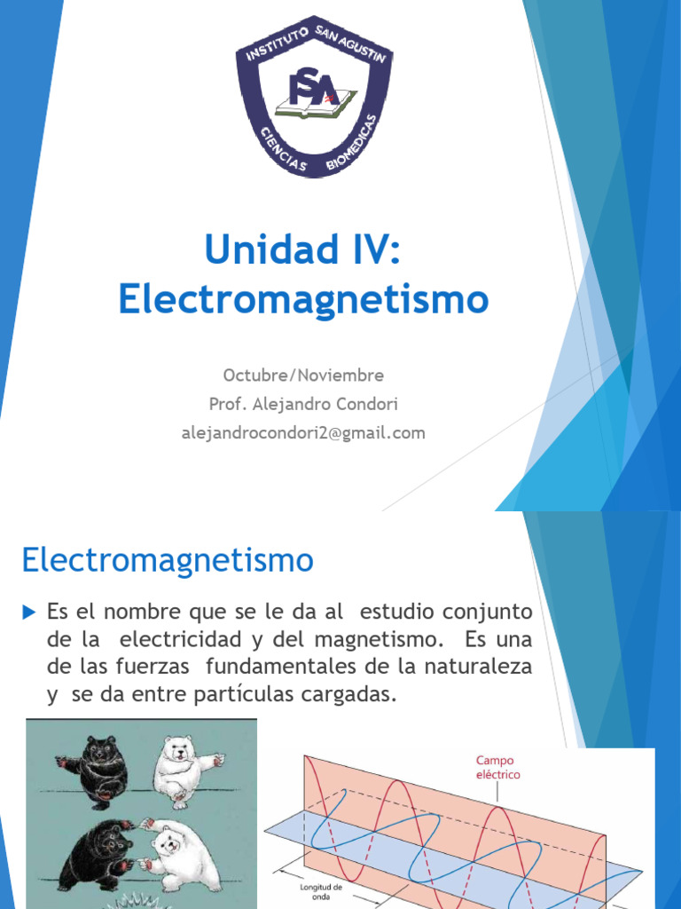 08 Unidad4 Electromagnetismo | PDF