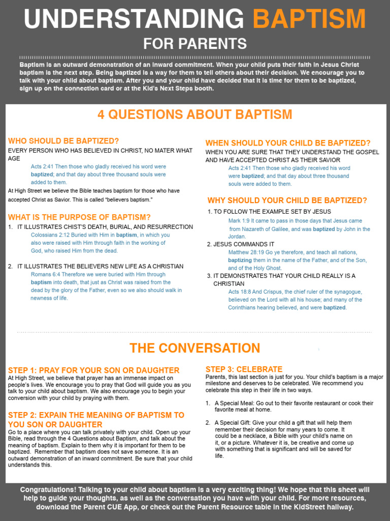 5ef3fde97e42c66f5a391e54 Baptism | PDF
