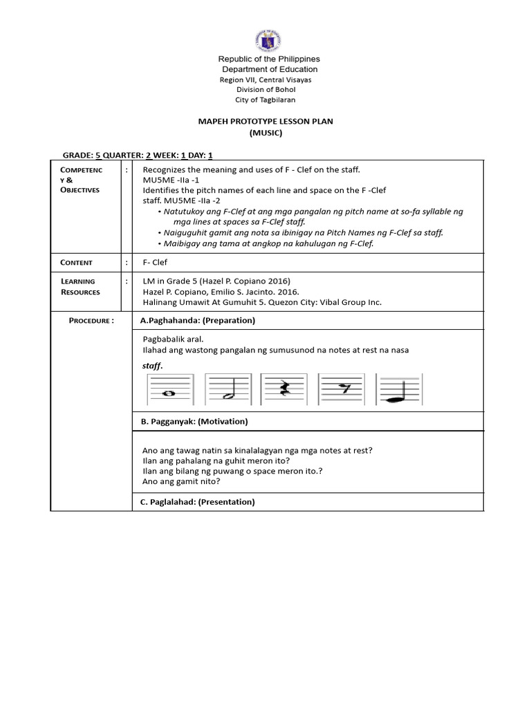 Grade5 - Music - Q2-Weeks 1 and 2 - Final | PDF