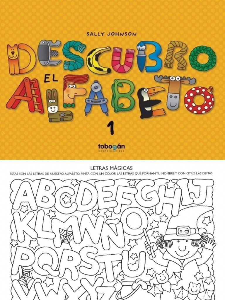 Descubro El Alfabeto 1 Por Materiales Educativos para Maestras ...
