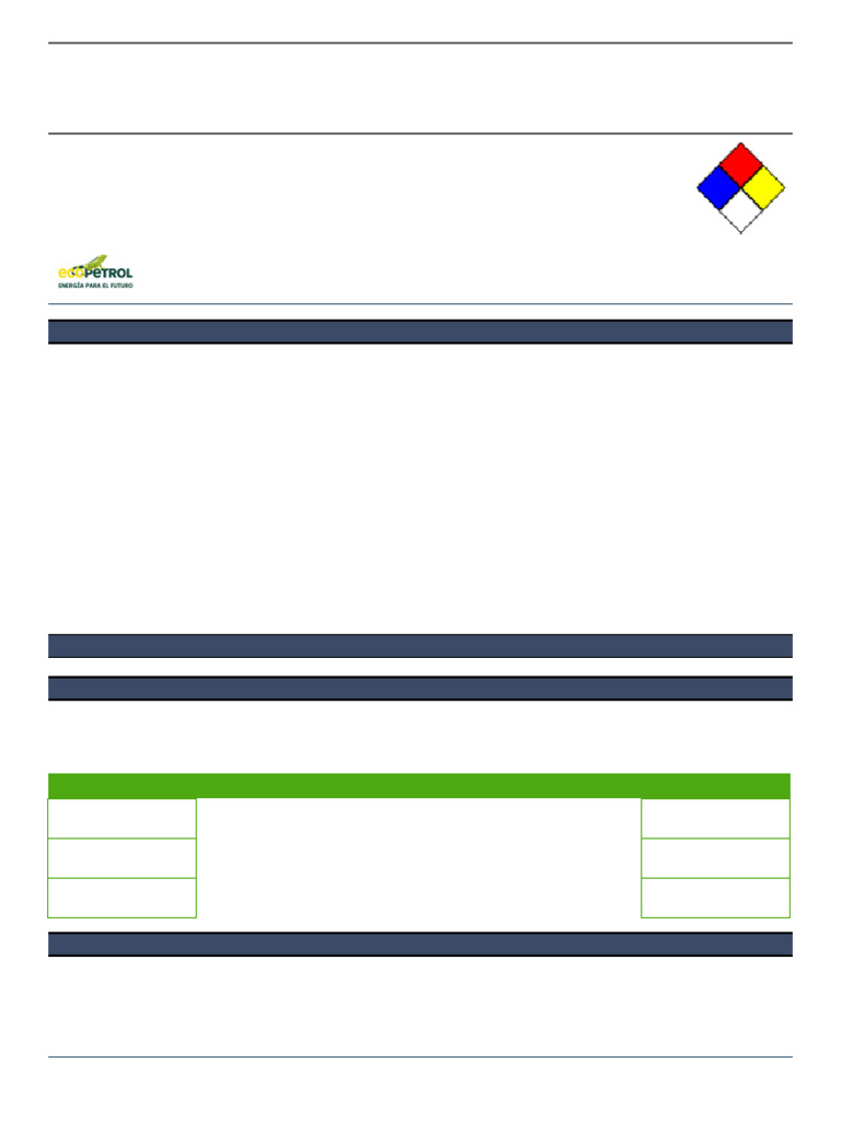 SDS FC Combustóleo+ (Fuel+Oil+No.+6) +vigente | PDF