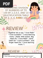 GRADE 2 CONSOLIDATION LESSON 19 Visualizing, Identifying, Classifying ...