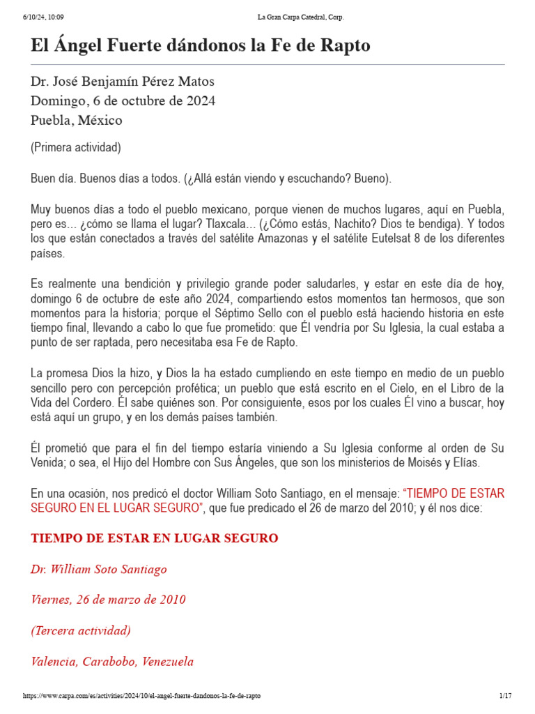 El Angel Fuertedandonoslafederapto | PDF | Cristo (título) | Religión y ...