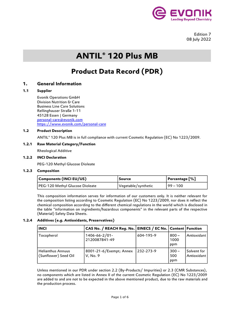 Antil 120 Plus MB Ed7 | PDF