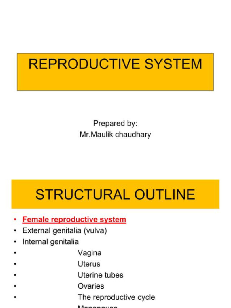 Human Reproduction Week 1 5 | PDF