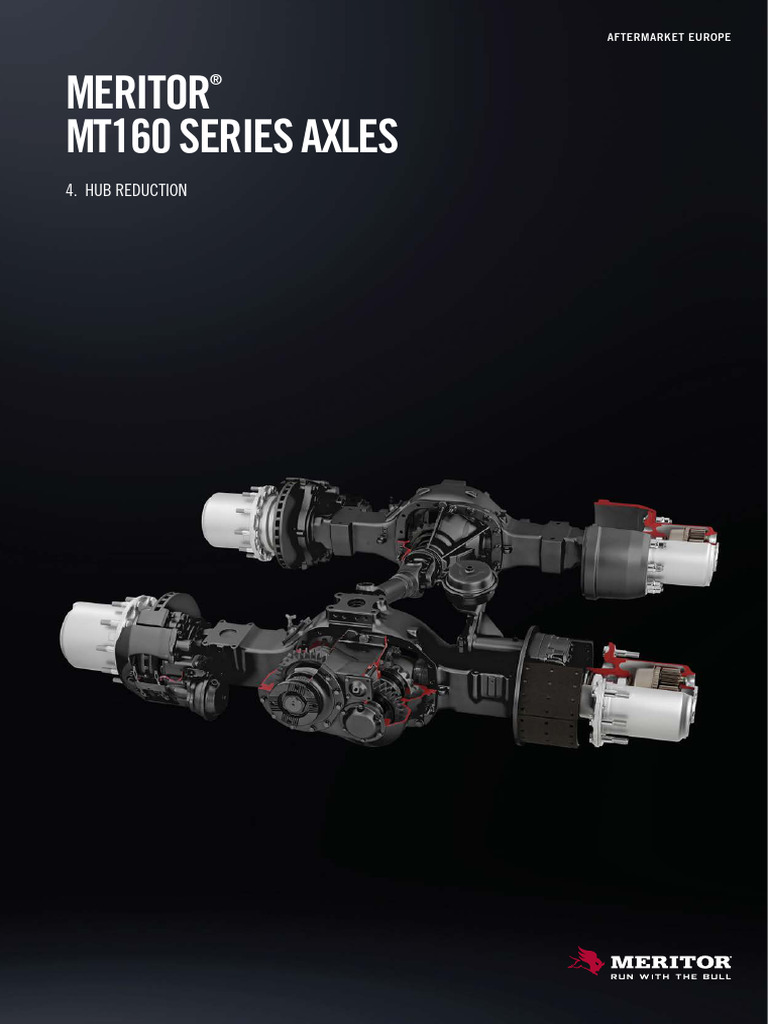 Mc1404 Meritor Mt160 Hub Reduction Rev 12 20 Web | PDF | Axle | Vehicle ...