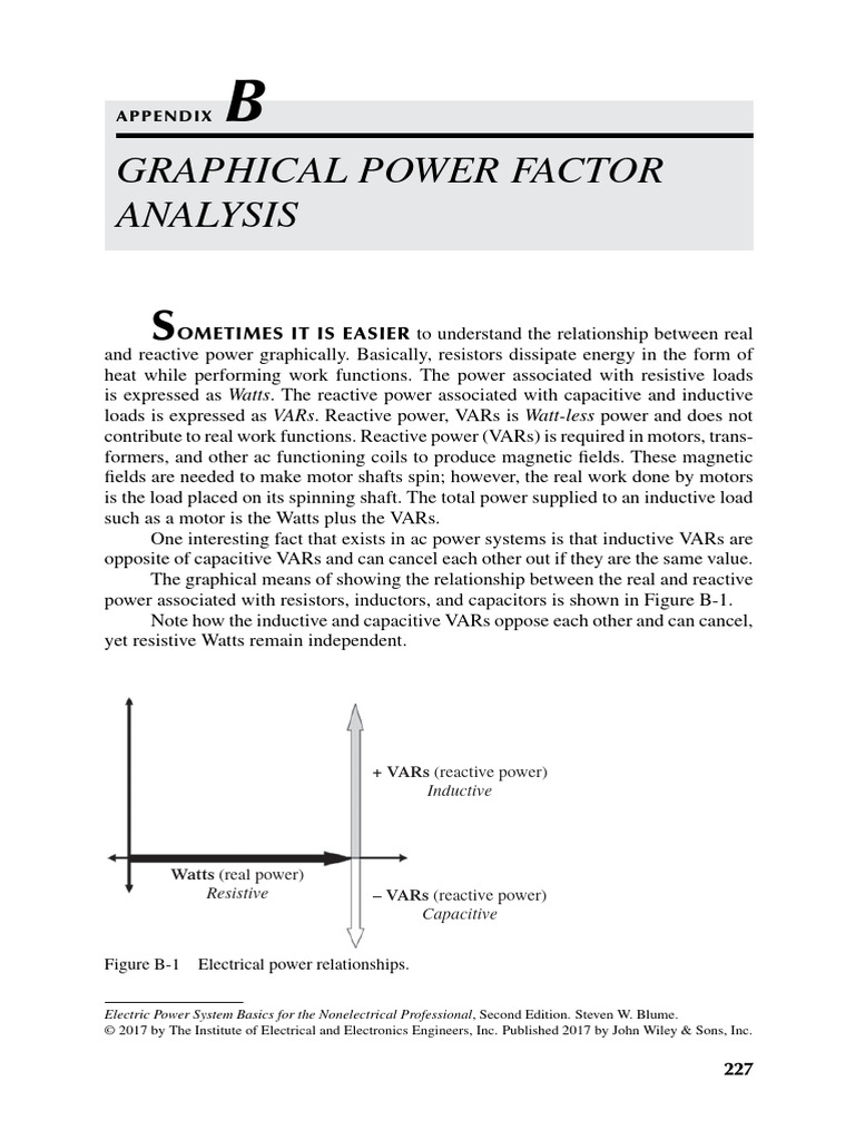 Graphical Power Factor Analysis 2016 | PDF